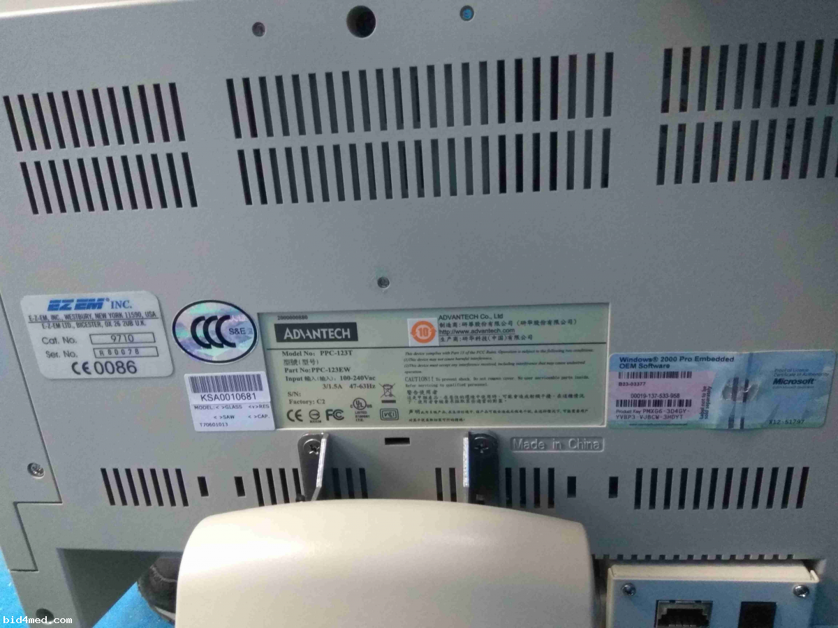 EZEM EmpowerMR CTA Contrast Injector with monitor / bid4med