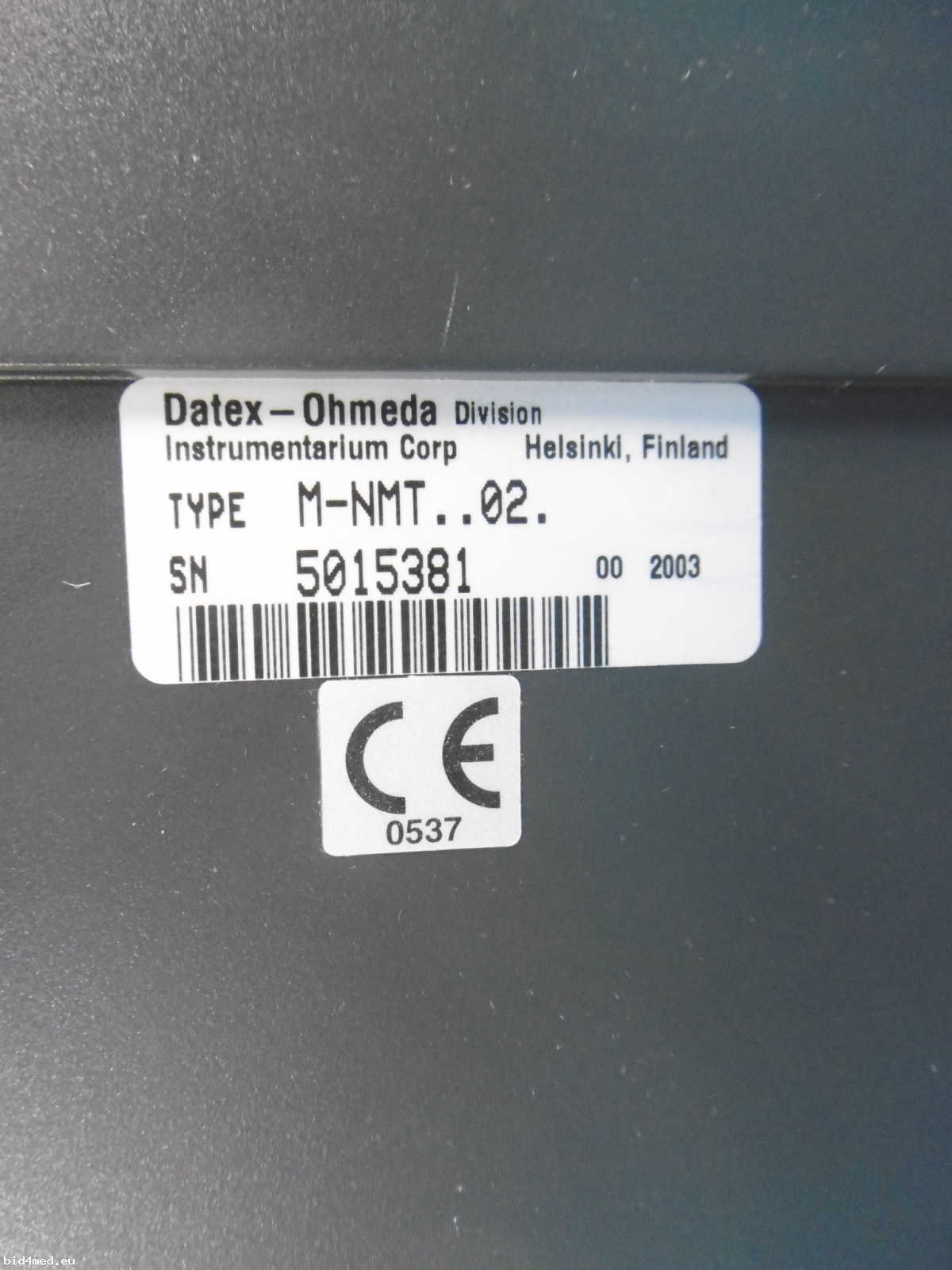 GE Datex-Ohmeda M-NMT Neuromuscular Transmission Module Anesthesia ...